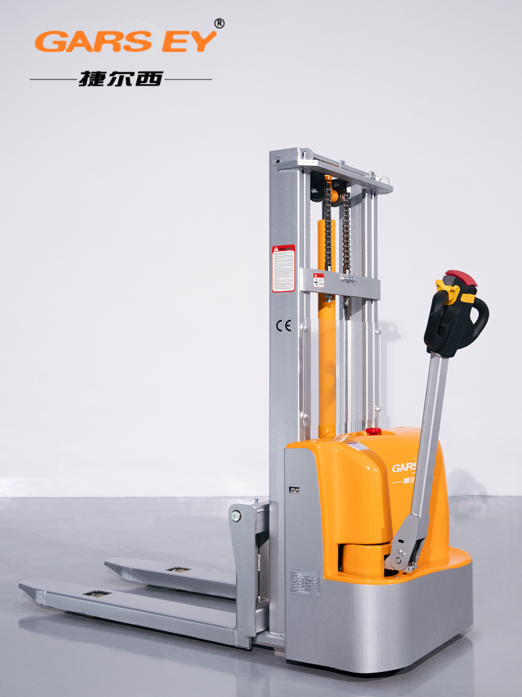 步行式电动堆高车 - 电动仓储设备，堆高、搬运、牵引 AGV无人化仓储 捷尔西Garsey官网