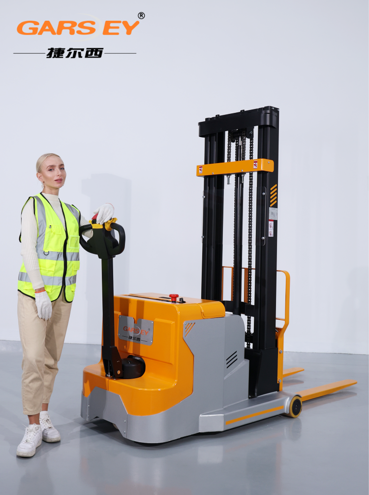 步行式 前移电动叉车 - 电动仓储设备，堆高、搬运、牵引 AGV无人化仓储 捷尔西Garsey官网